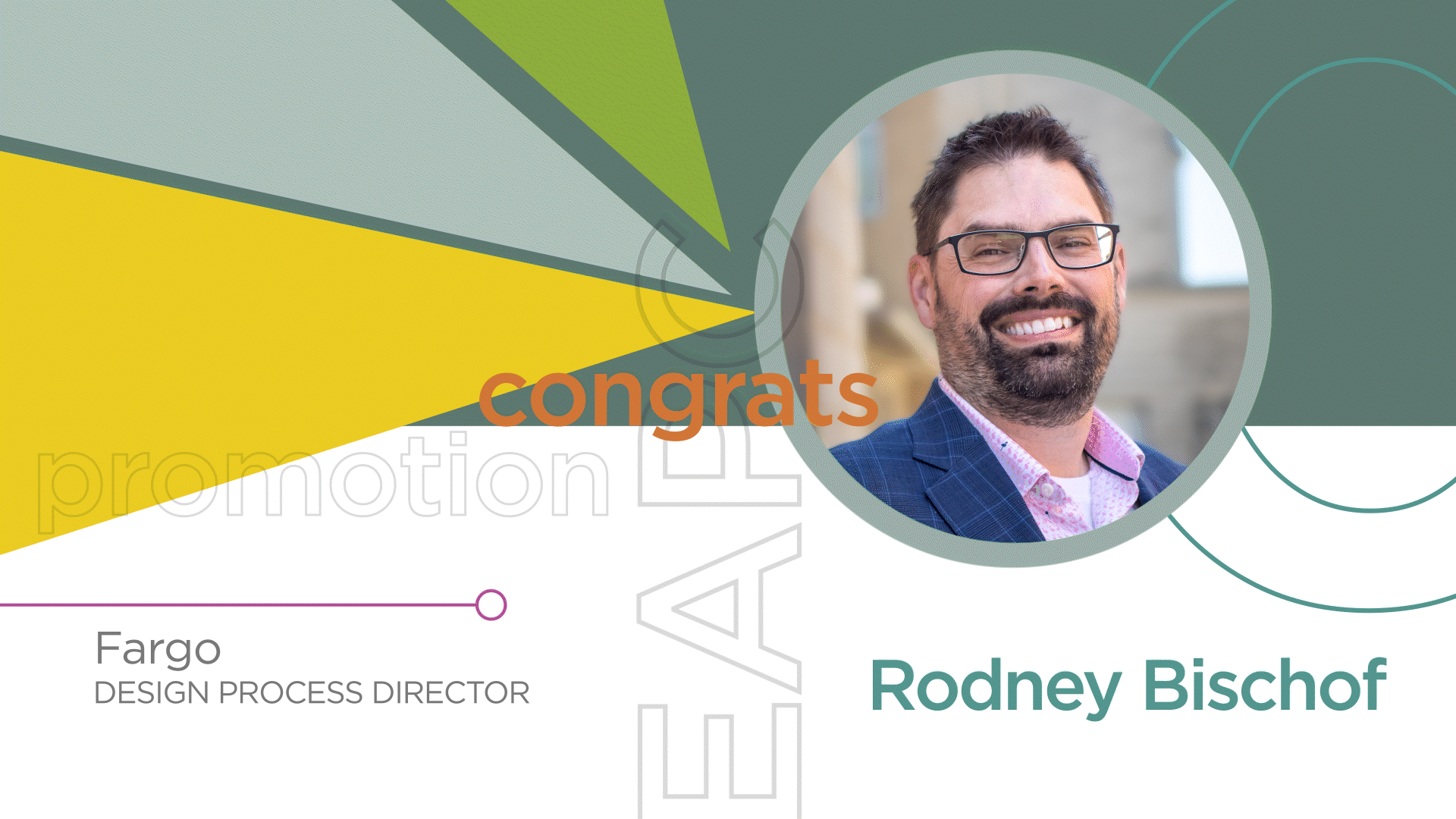 Congratulations Rodney Bischof